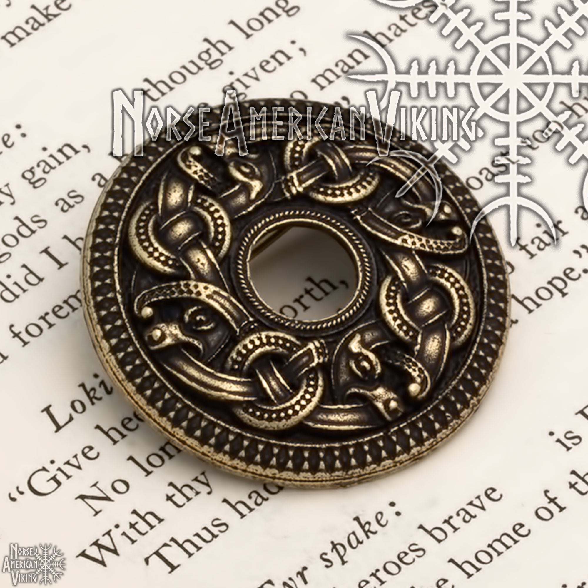 Viking Norse Borre Style Brooch – Norse American Viking